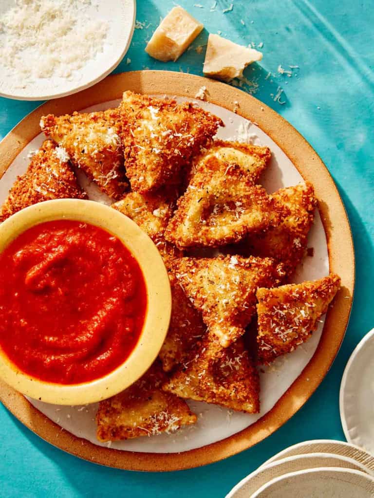 Toasted Ravioli - Spoon Fork Bacon