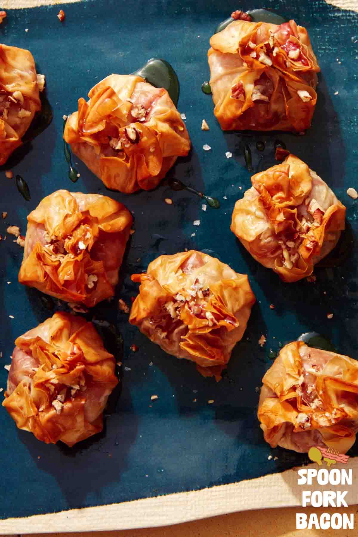 Crispy Cranberry Brie Bites - Spoon Fork Bacon